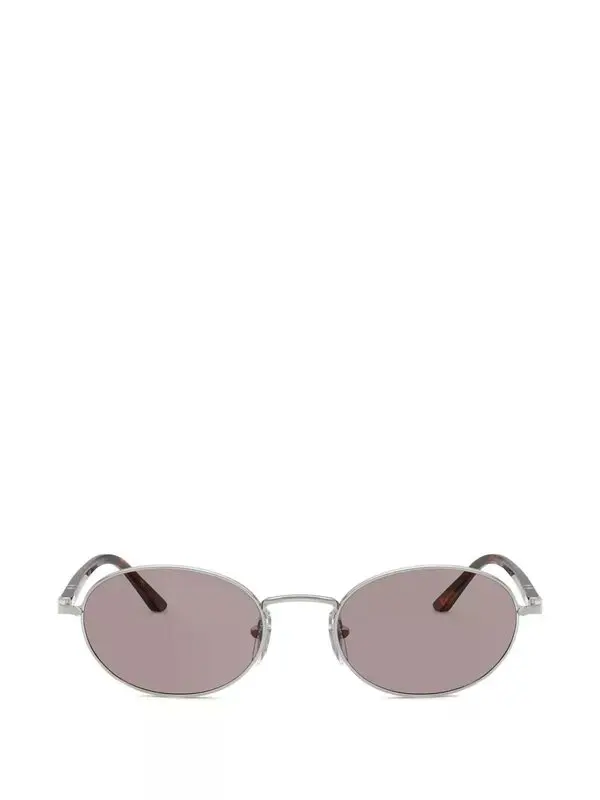 Persol Ida Round-frame Sunglasses - Silver
