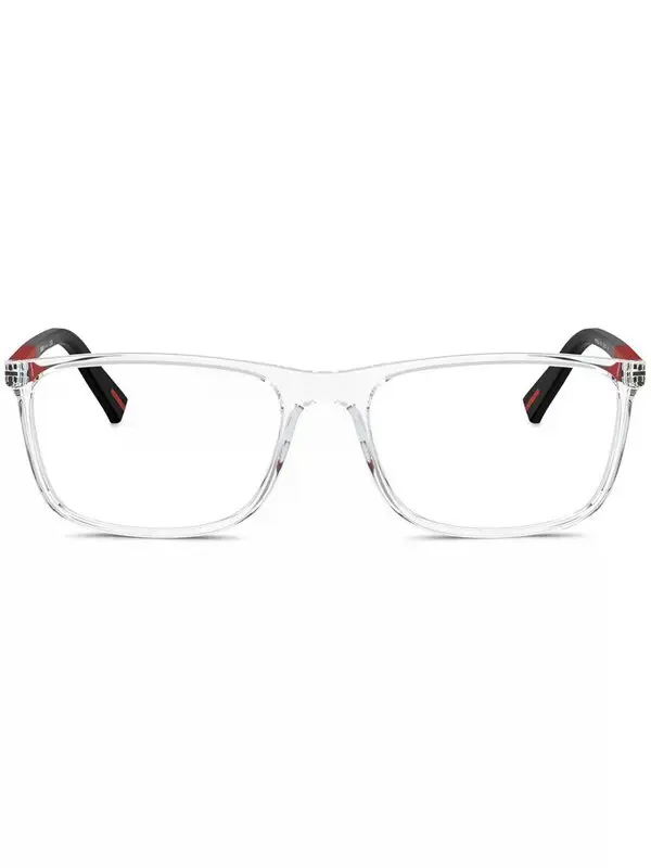 Prada Ps 03qv Eyeglasses - White