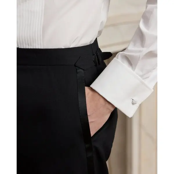 Ralph Lauren Purple Label Gregory Handmade Tuxedo Trousers