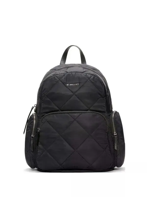 Mz Wallace Madison Quilted Backpack - Black
