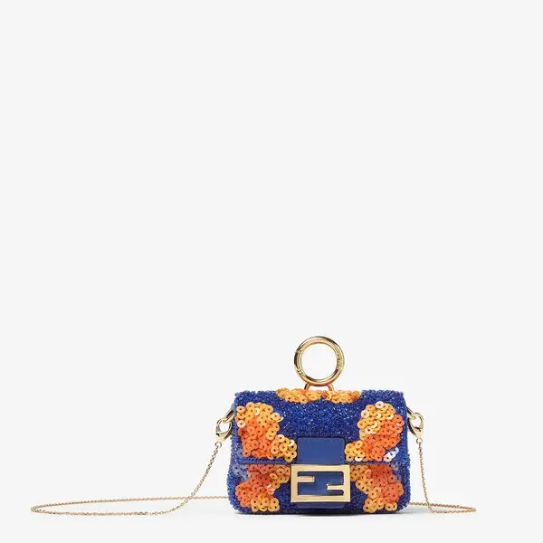 Fendi Nano Baguette Charm Bag - Multicolour