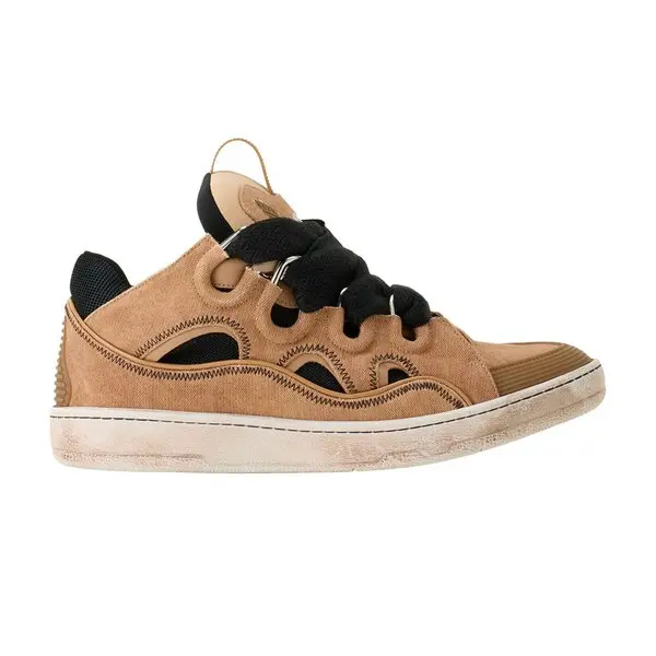 LANVIN Curb Sneakers - Tan
