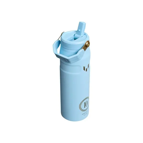 STANLEY 1913 X Leo Messi 1913 Iceflow Flip Straw 2.0 Bottle 'messi Striker - Blue