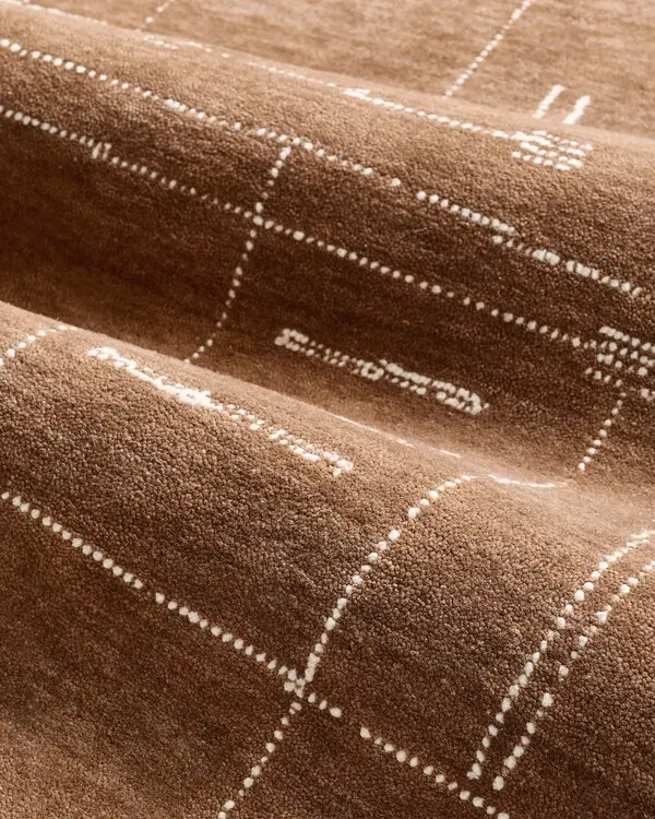 Quince Carson Wool Rug - Brown