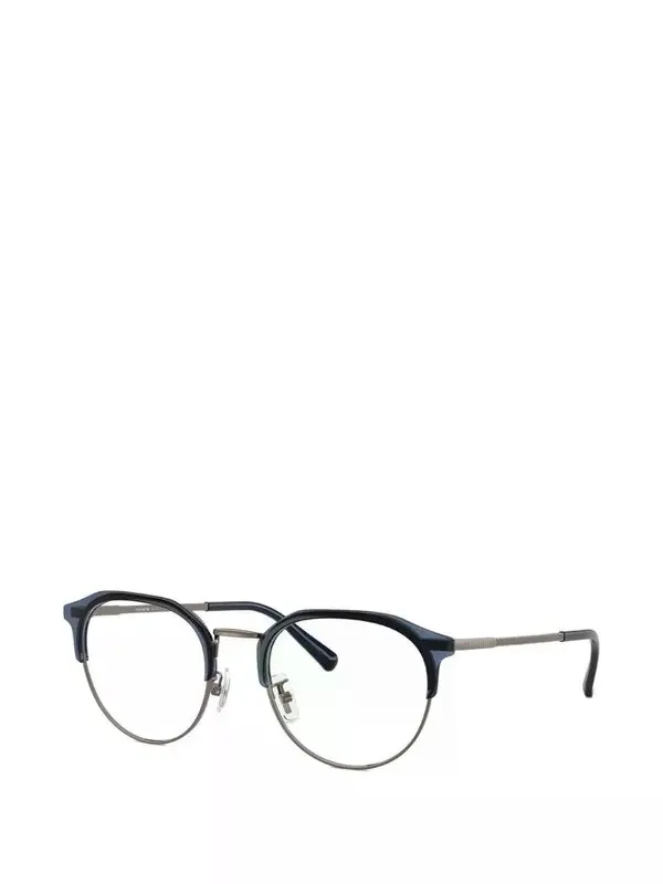 COACH Geometric Frame Eyeglasses - Grey