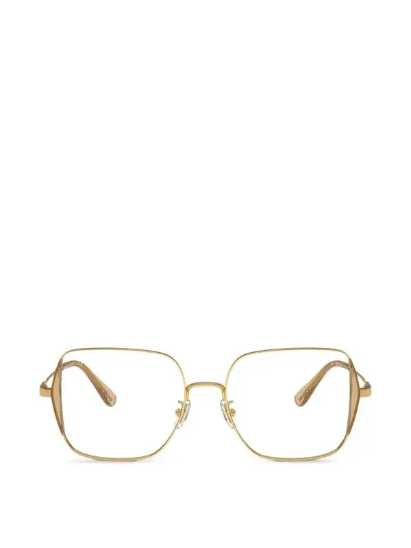 COACH Square-frame Glasses - Gold