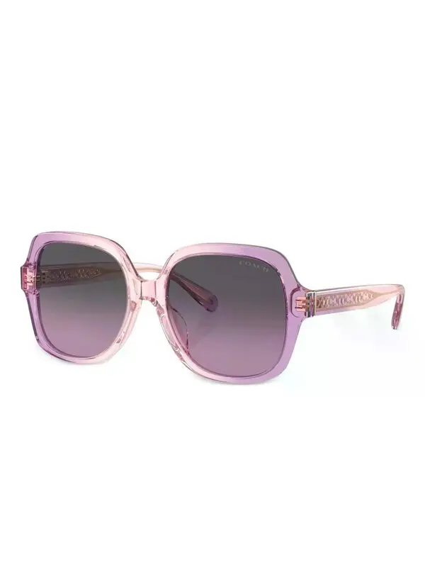 COACH Square-frame Gradient-lens Sunglasses
