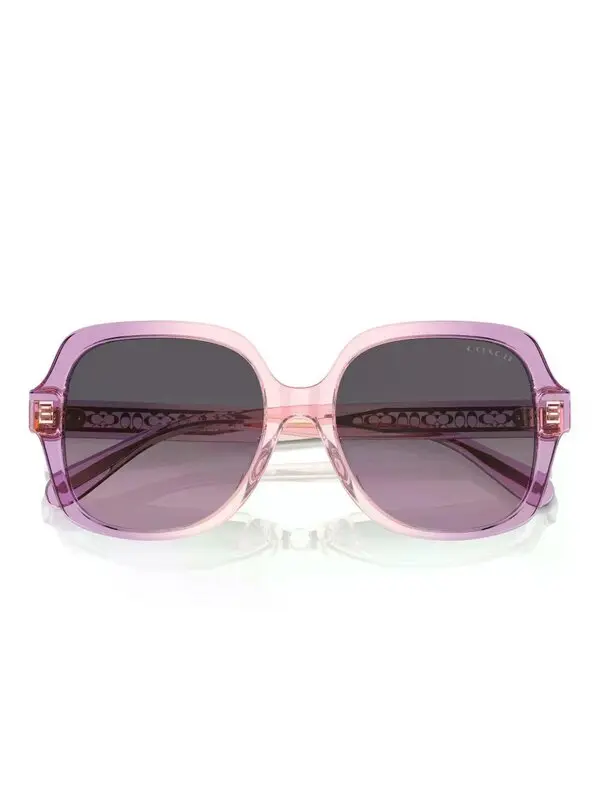 COACH Square-frame Gradient-lens Sunglasses