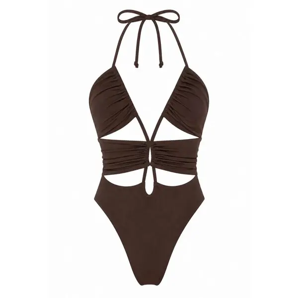 CIAO BELLA MONTE CARLO Bali One Piece Swimsuit - Brown