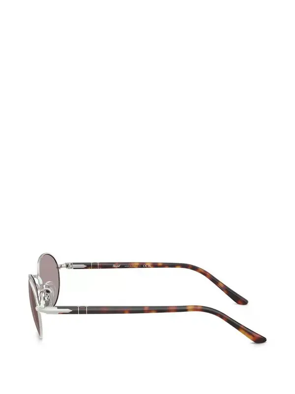 Persol Ida Round-frame Sunglasses - Silver
