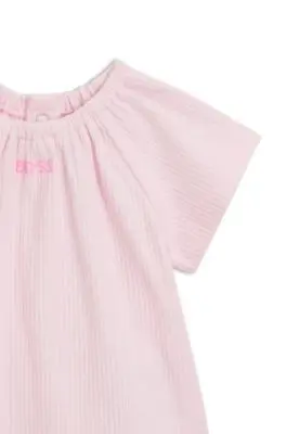 BOSS Baby Stretch Cotton T-shirt And Leggings Set