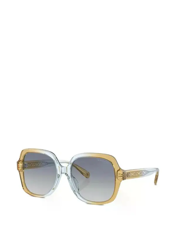 COACH Gradient-lenses Square-frame Sunglasses