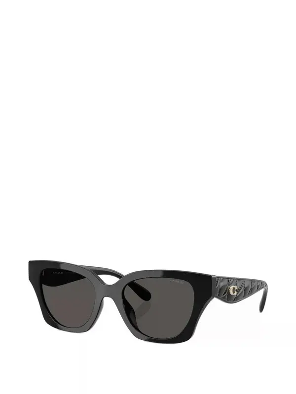 COACH Quilted-frame Cat-eye Sunglasses