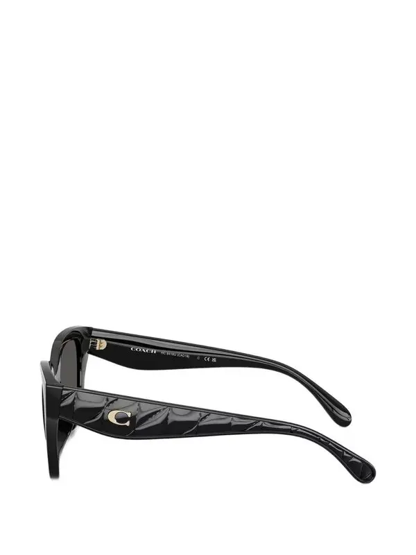 COACH Quilted-frame Cat-eye Sunglasses