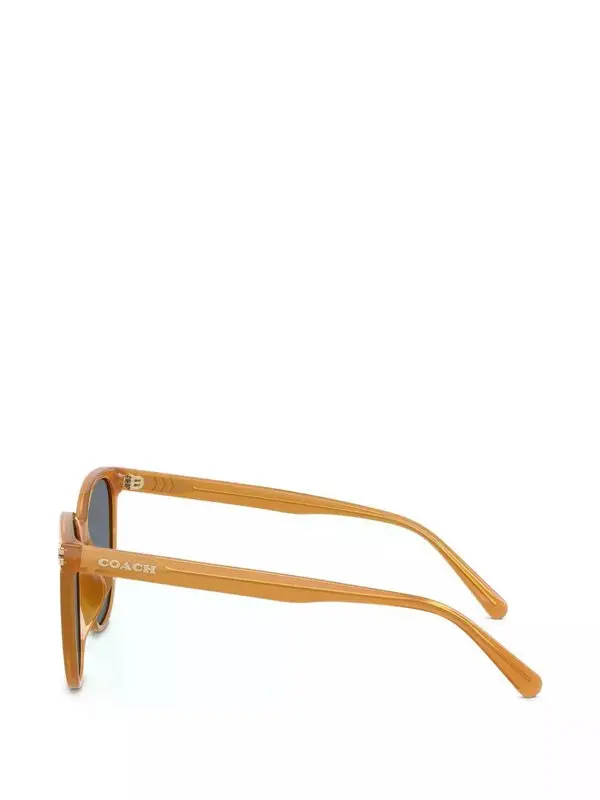 COACH Logo-plaque Cat-eye Sunglasses