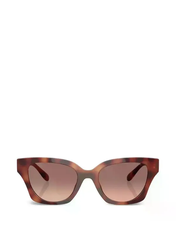 COACH Tortoiseshell-effect Cat-eye Sunglasses