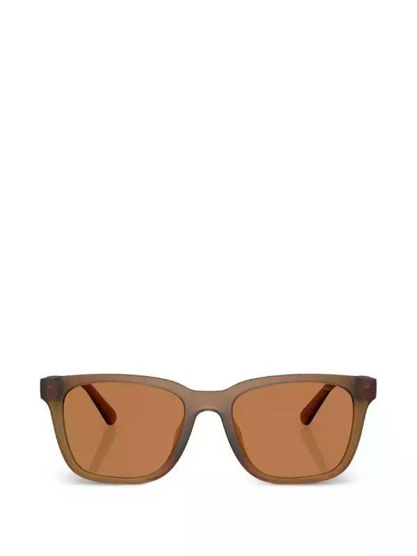 COACH C Hardware Square Frame Sunglasses