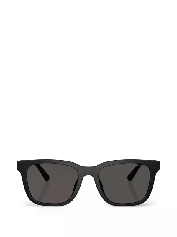 COACH C Hardware Textured Square-frame Sunglasses