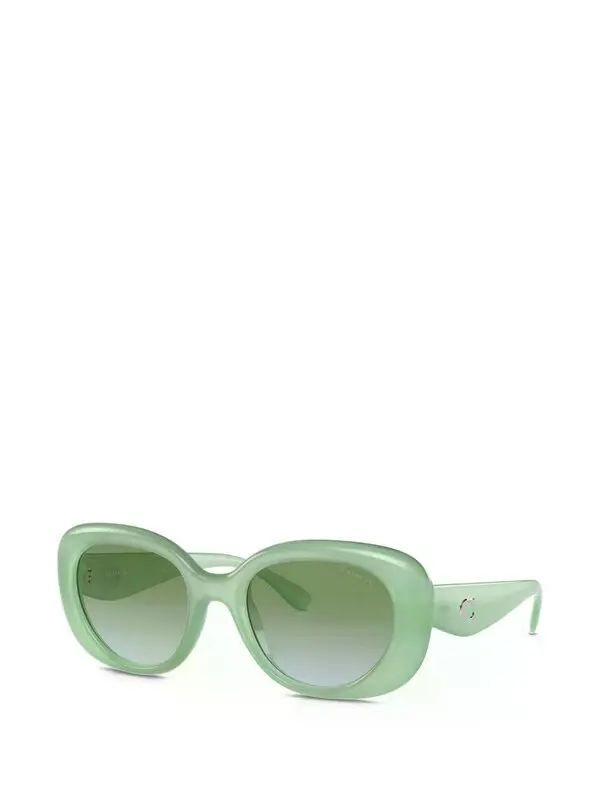 COACH Oval Frame Sunglasses