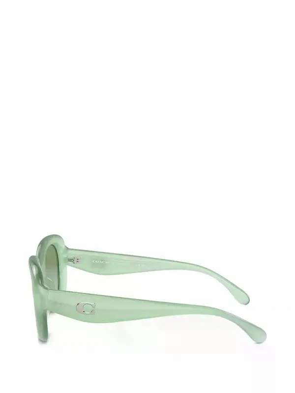 COACH Oval Frame Sunglasses