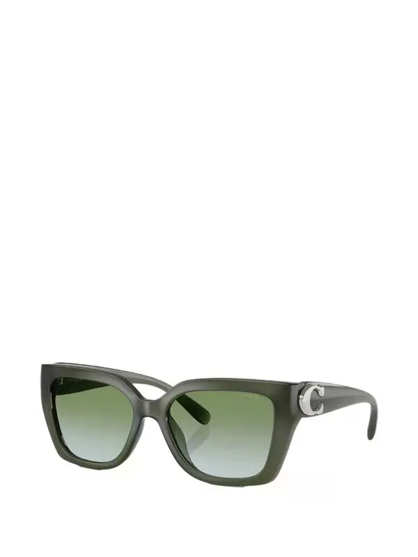 COACH Maxi Sculpted C Cat-eye Sunglasses