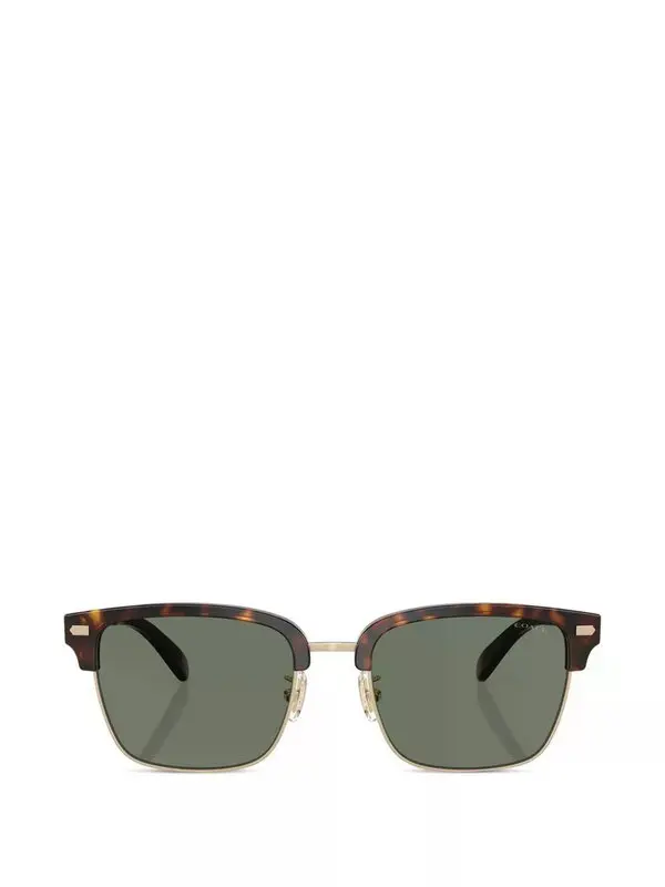 COACH Rivet Retro Square-frame Sunglasses