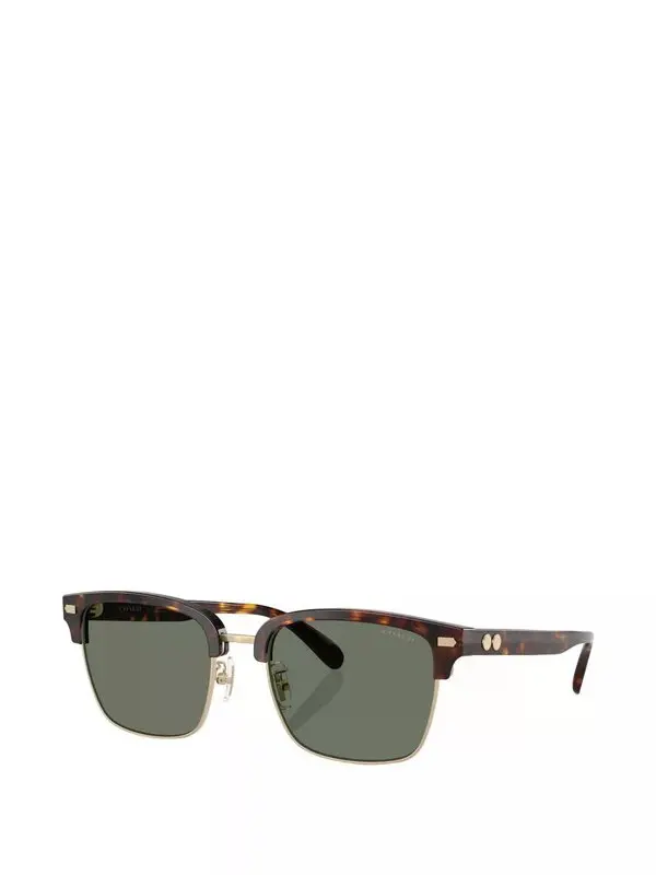 COACH Rivet Retro Square-frame Sunglasses