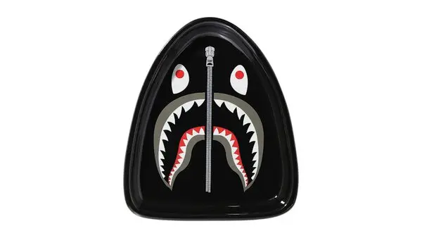 A BATHING APE Shark Ashtray Tray - Black