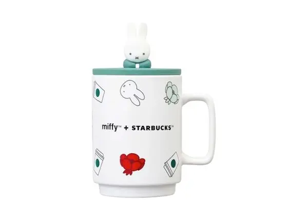 STARBUCKS X Miffy Korea Limited Edition 14oz Ceramic Mug White