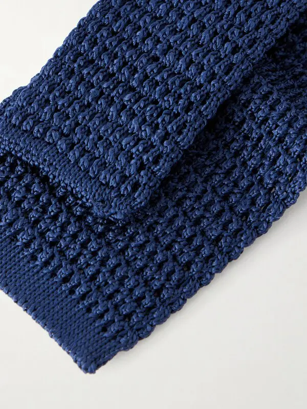 TOM FORD Knitted Silk Neck Tie