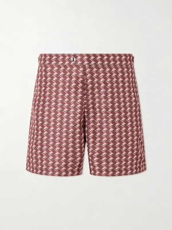 Mr P. Wiggle Geo Printed Swim Shorts - Pink