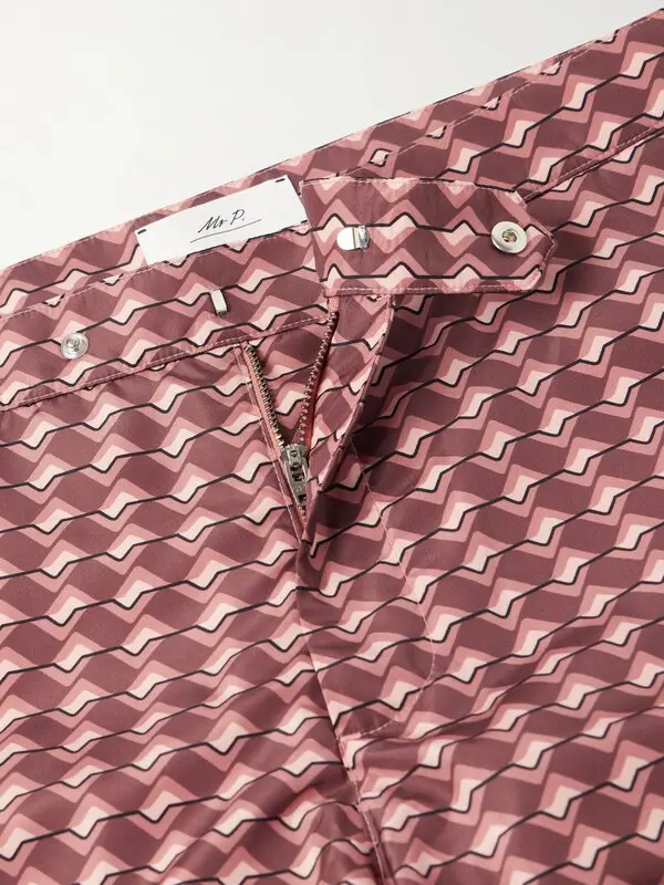 Mr P. Wiggle Geo Printed Swim Shorts
