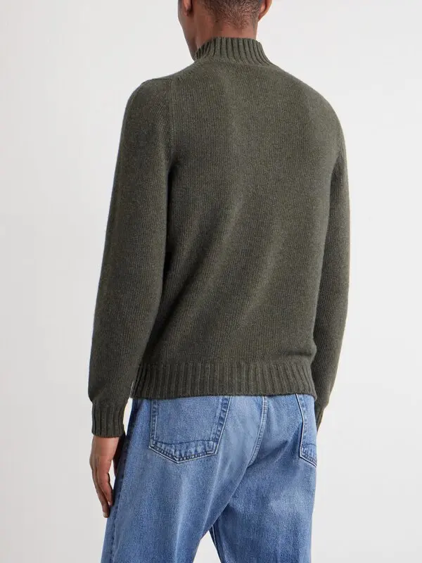 Fedeli Onda Wool And Cashmere-blend Turtleneck Sweater