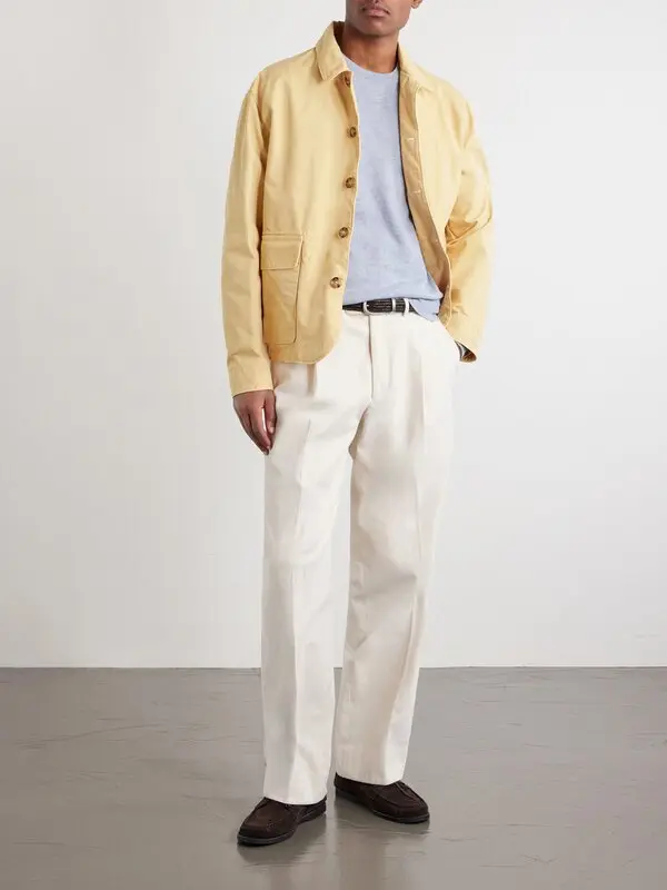 Fedeli One-ply Cashmere Crewneck Sweater
