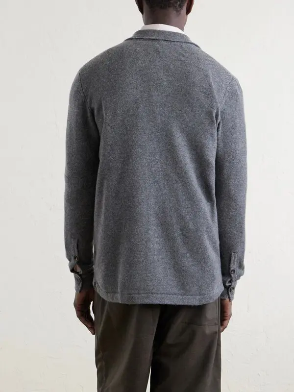 Eleventy Cashmere Knitted Overshirt