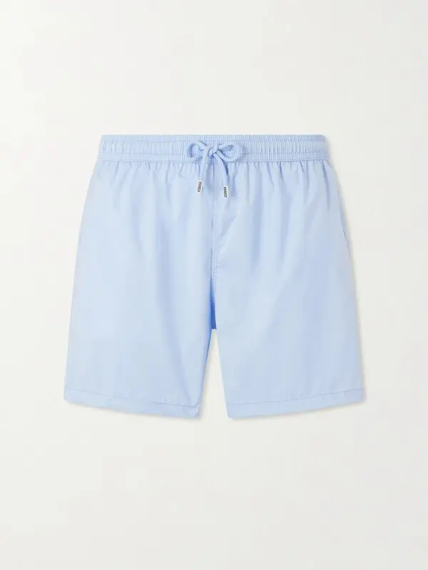 Fedeli Madeira Airstop Straight-leg Swim Shorts - Blue