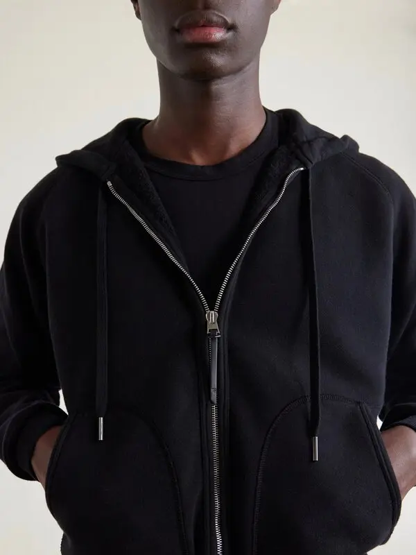 TOM FORD Slim-fit Cotton-jersey Zip-up Hoodie