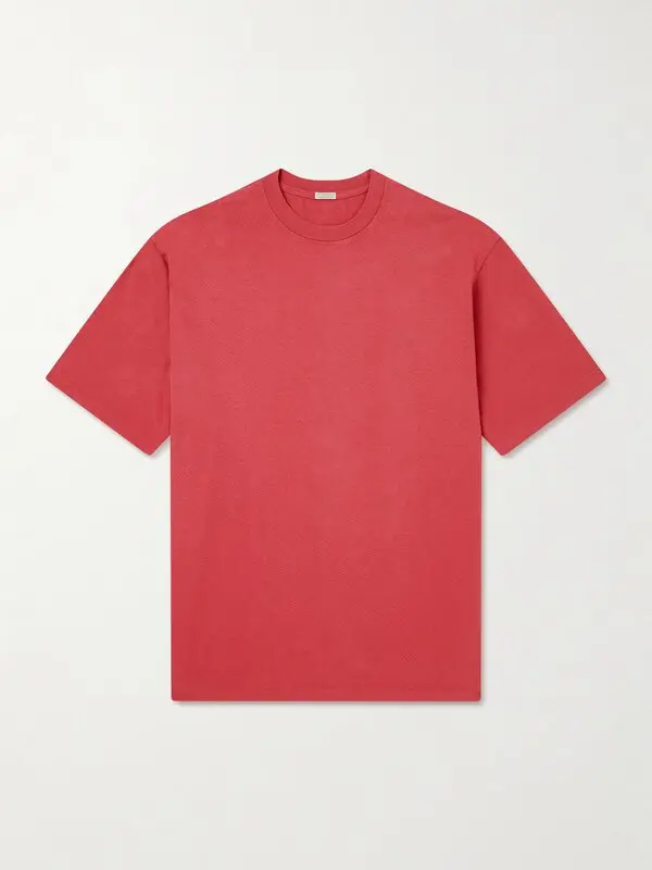 A.PRESSE Cotton-jersey T-shirt