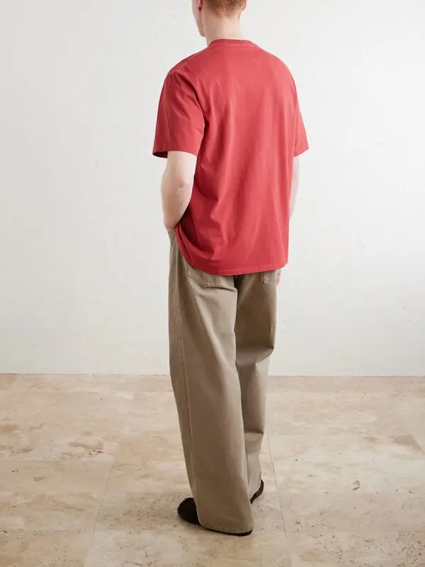 A.PRESSE Cotton-jersey T-shirt