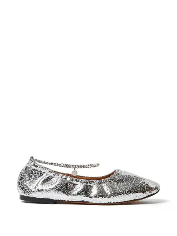 Stella McCartney Chain-link Ballet Flats
