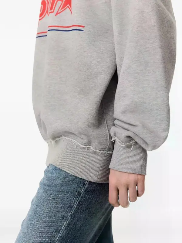 Stella McCartney Drop Shoulder Sweatshirt - Grey