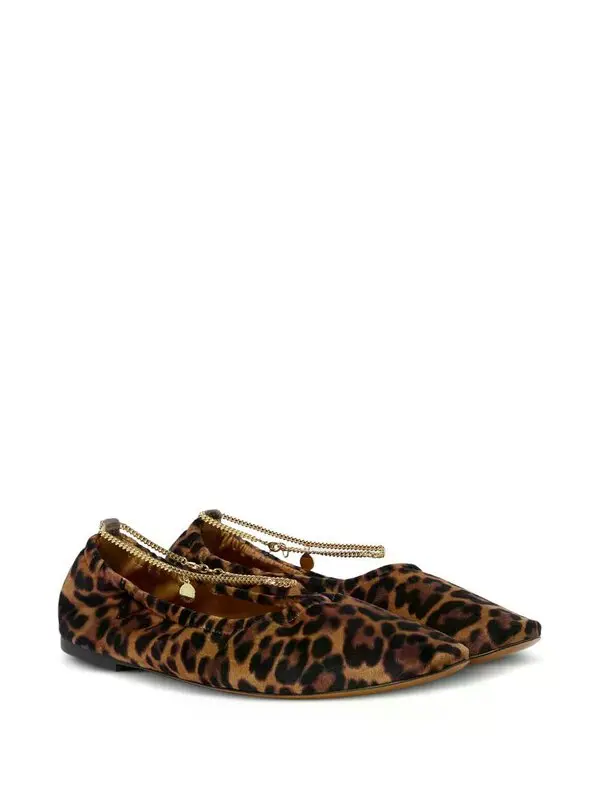 Stella McCartney Chain Detail Ballet Flats