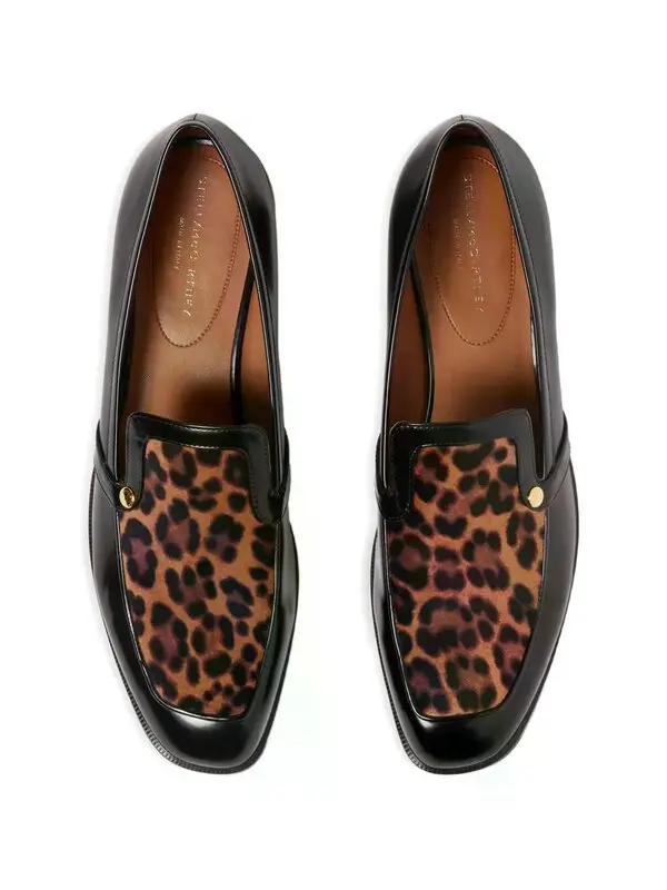 Stella McCartney Leopard-print Loafers