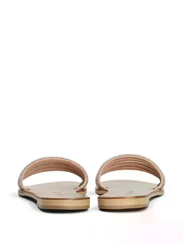 NICOLAS LAINAS Kimolos Embellished Multi-strap Sandals