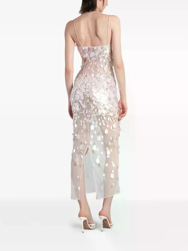 Retrofete Mischa Sequin Midi Dress