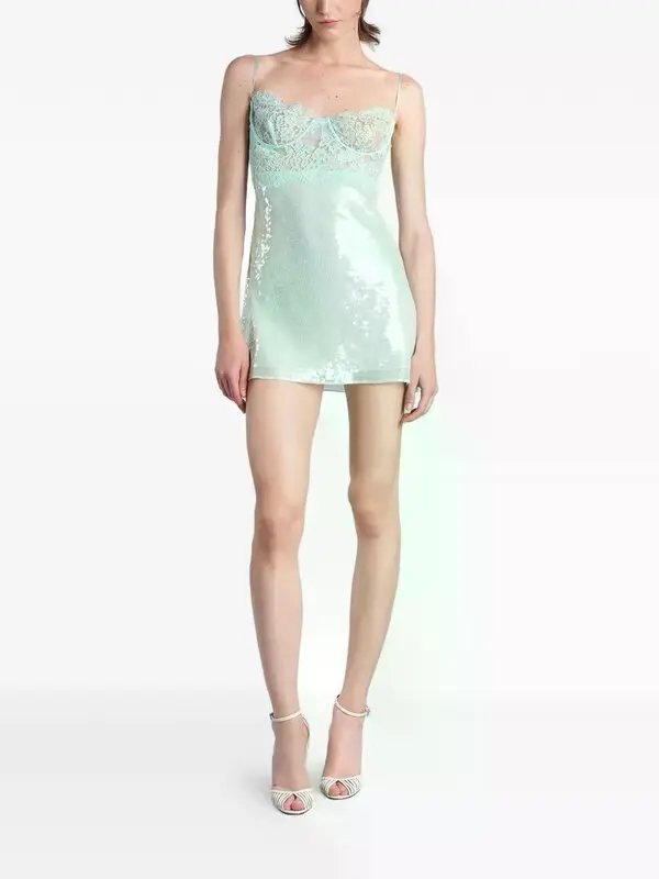 Retrofete Alixandra Sequin-embellished Mini Dress