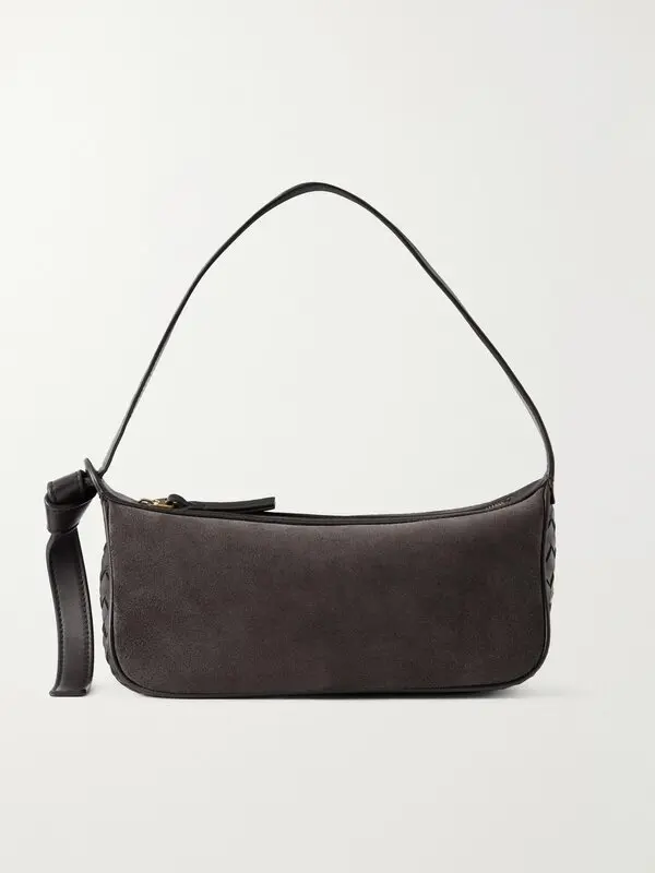 Bottega Veneta Nodo Intrecciato Shoulder Bag - Brown