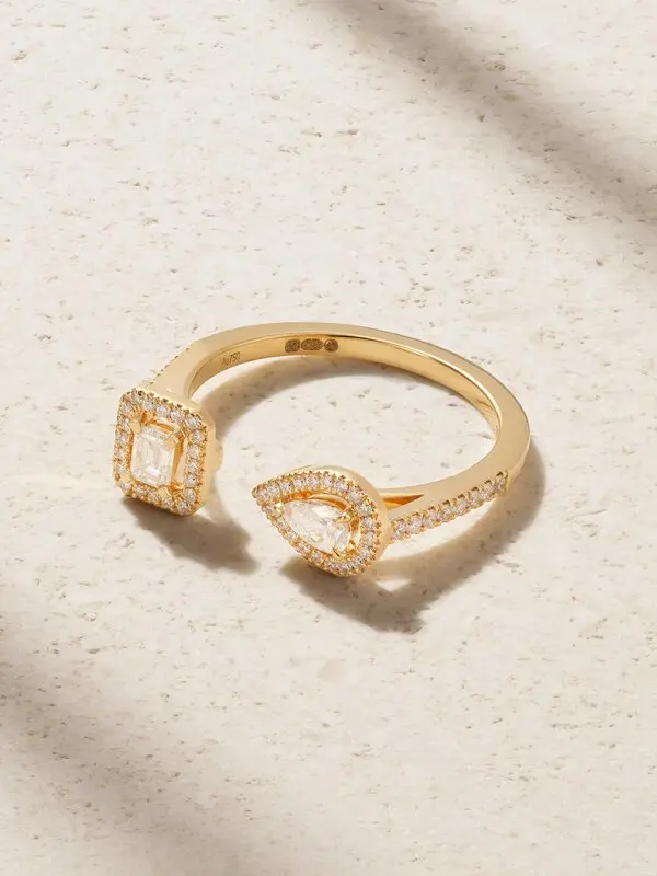 Messika 18kt Diamond Ring - Gold