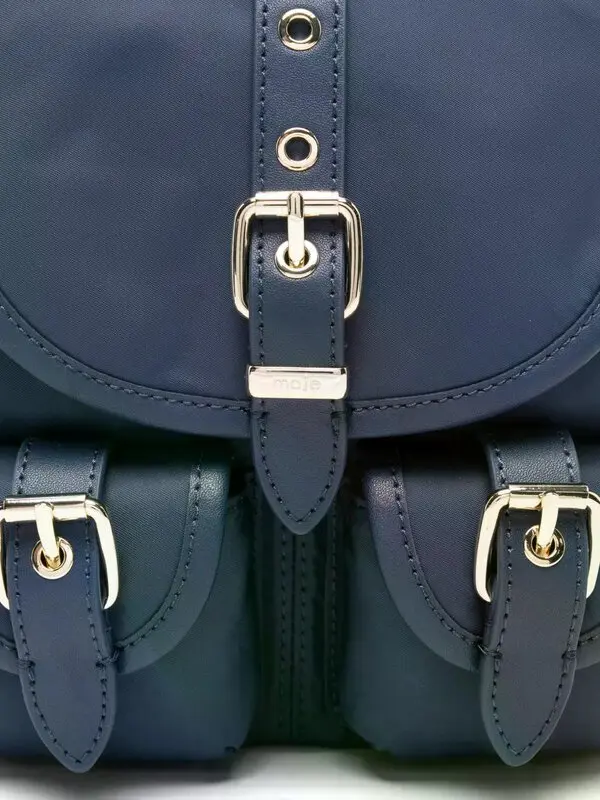 Maje Buckle-detail Backpack