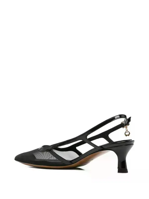 Maje Panelled Pointed-toe Pumps